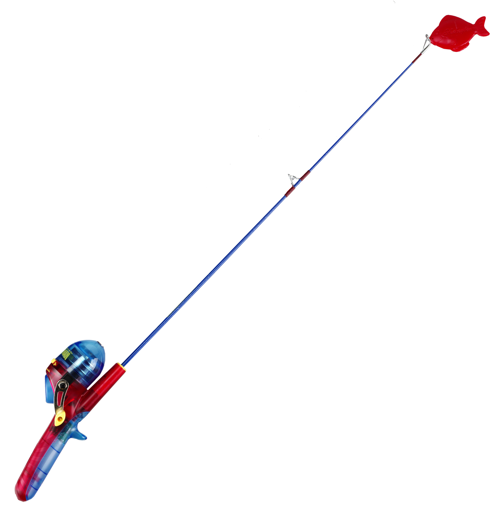 Shakespeare Spiderman Lighted Fishing Rod and Reel Kit for Kids | Bass ...